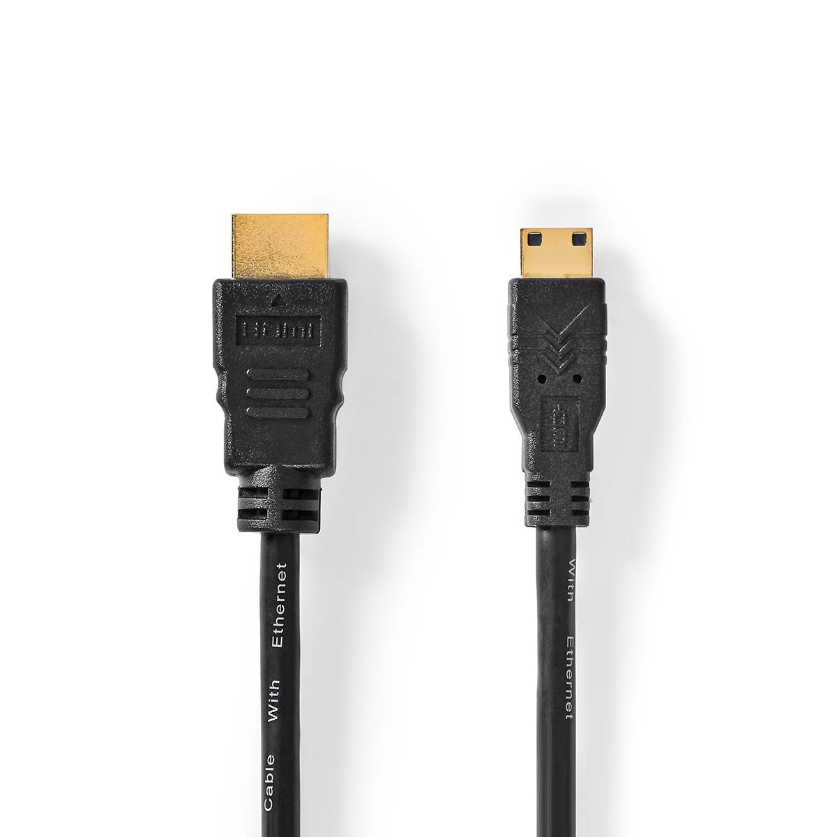 HDMI ™ kabel med HDMI mini og HDMI standard-stik